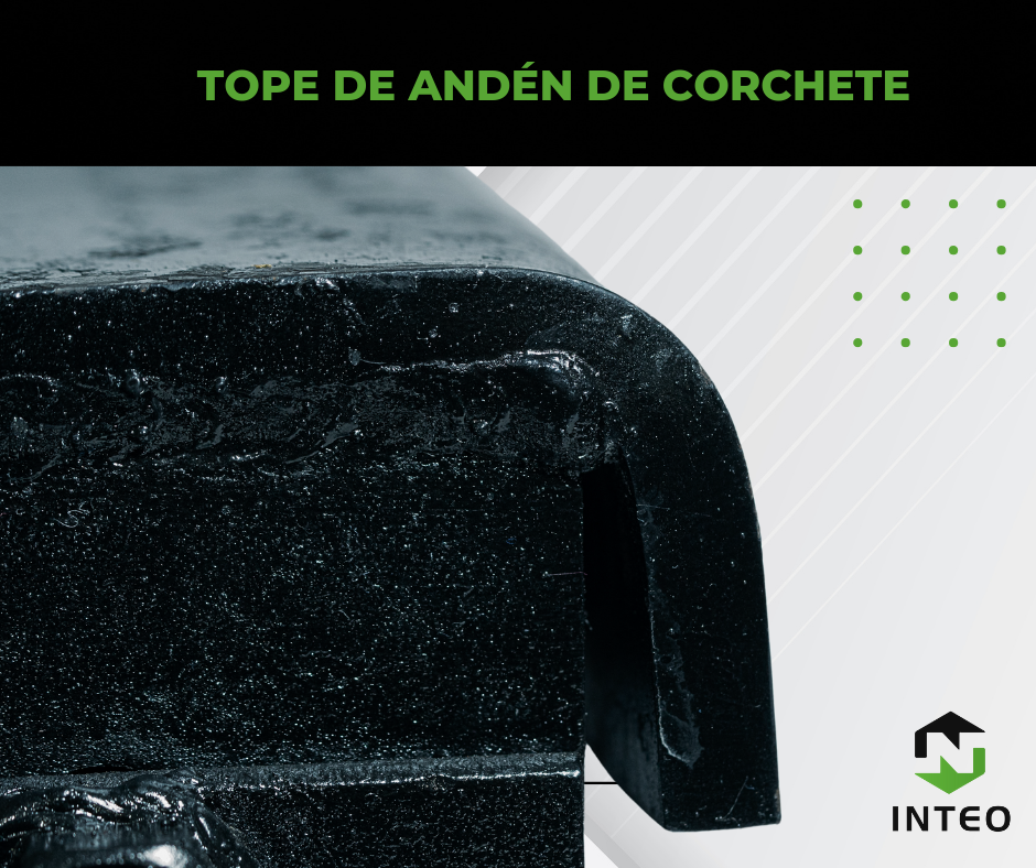 Topes de Andén de Corchete